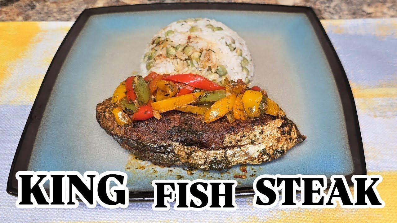 King Fish Steak. So Delicious! - YouTube