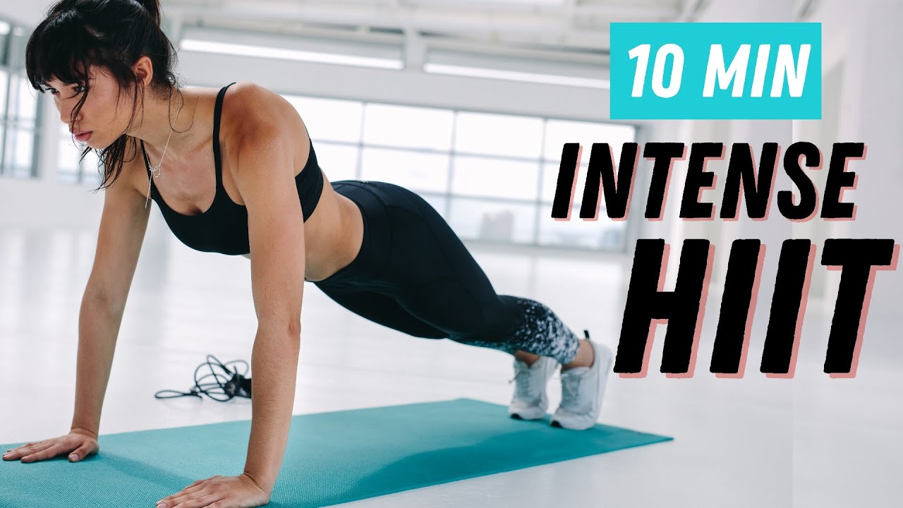 "10-Minute HIIT Workout at Home: Abs Challenge (No Equipment Required ...
