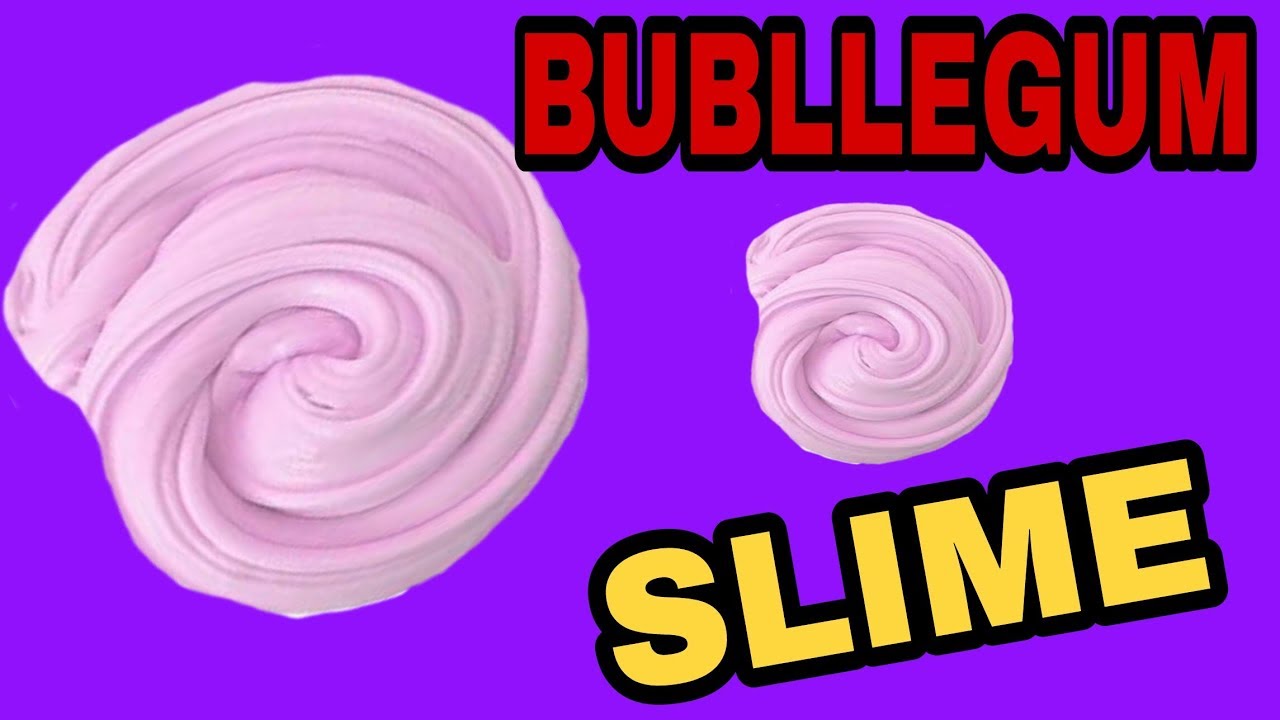 FAZENDO SLIME SUPER MACIO E QUE ESTICA MUITO | BUBBLEGUM SLIME -Pietra ...