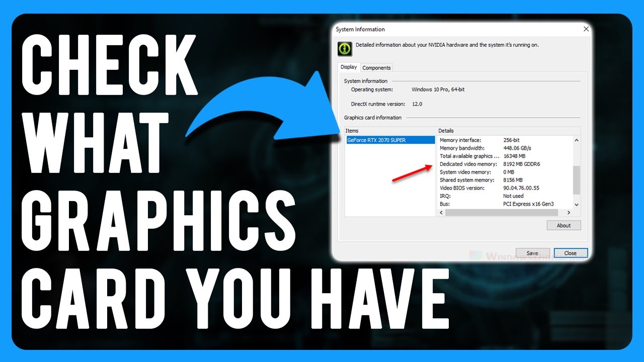 How To Check What Graphics Card You Have How To Find Graphics Card How To Check What Graphics Card You Have How To Find Graphics Card