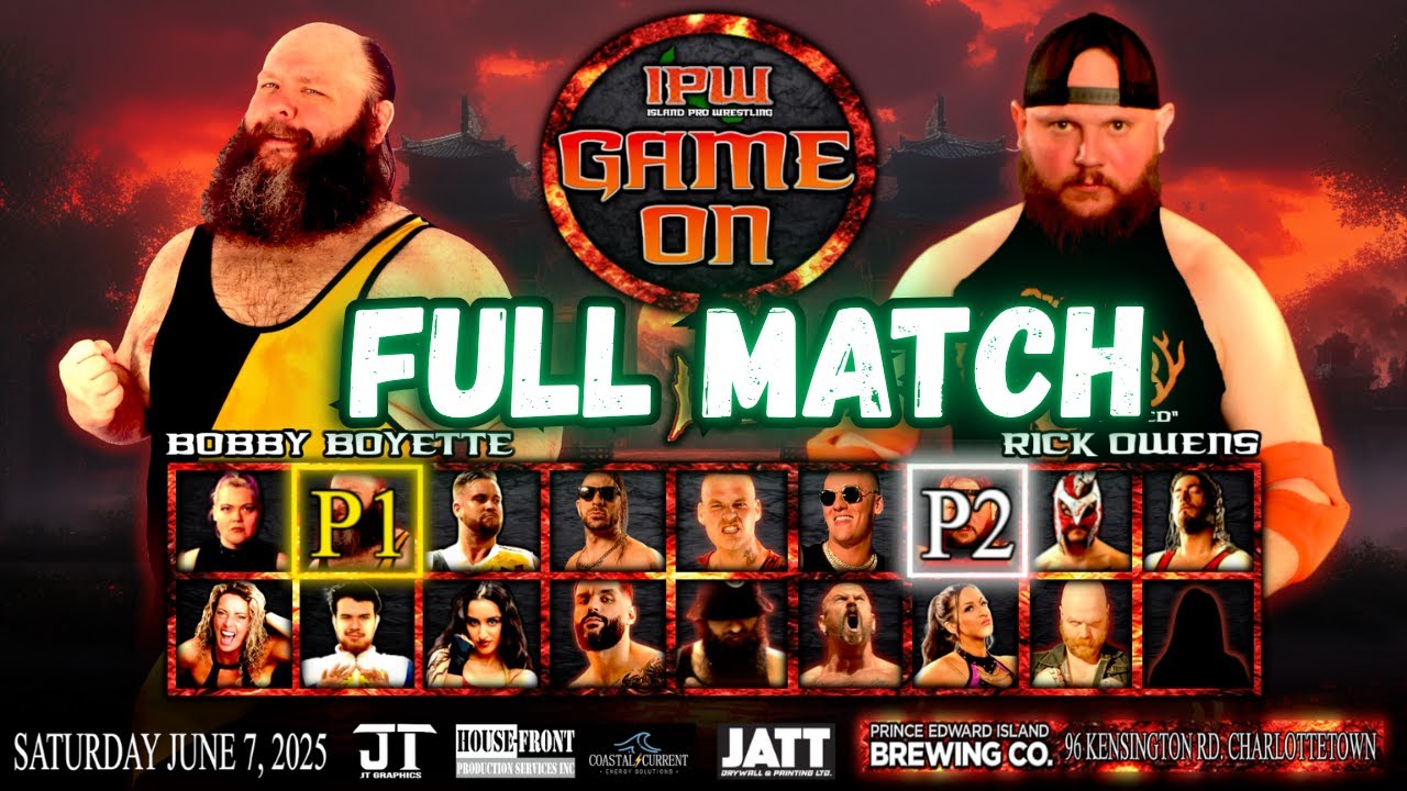 Rugged Rick Owens VS Bobby Boyette - Game On IPW Heavyweight Tournament ...
