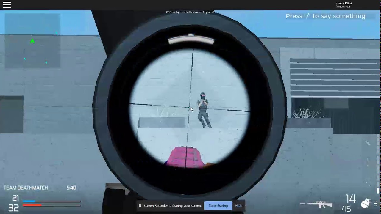 Roblox Recoil Beta Gameplay - YouTube