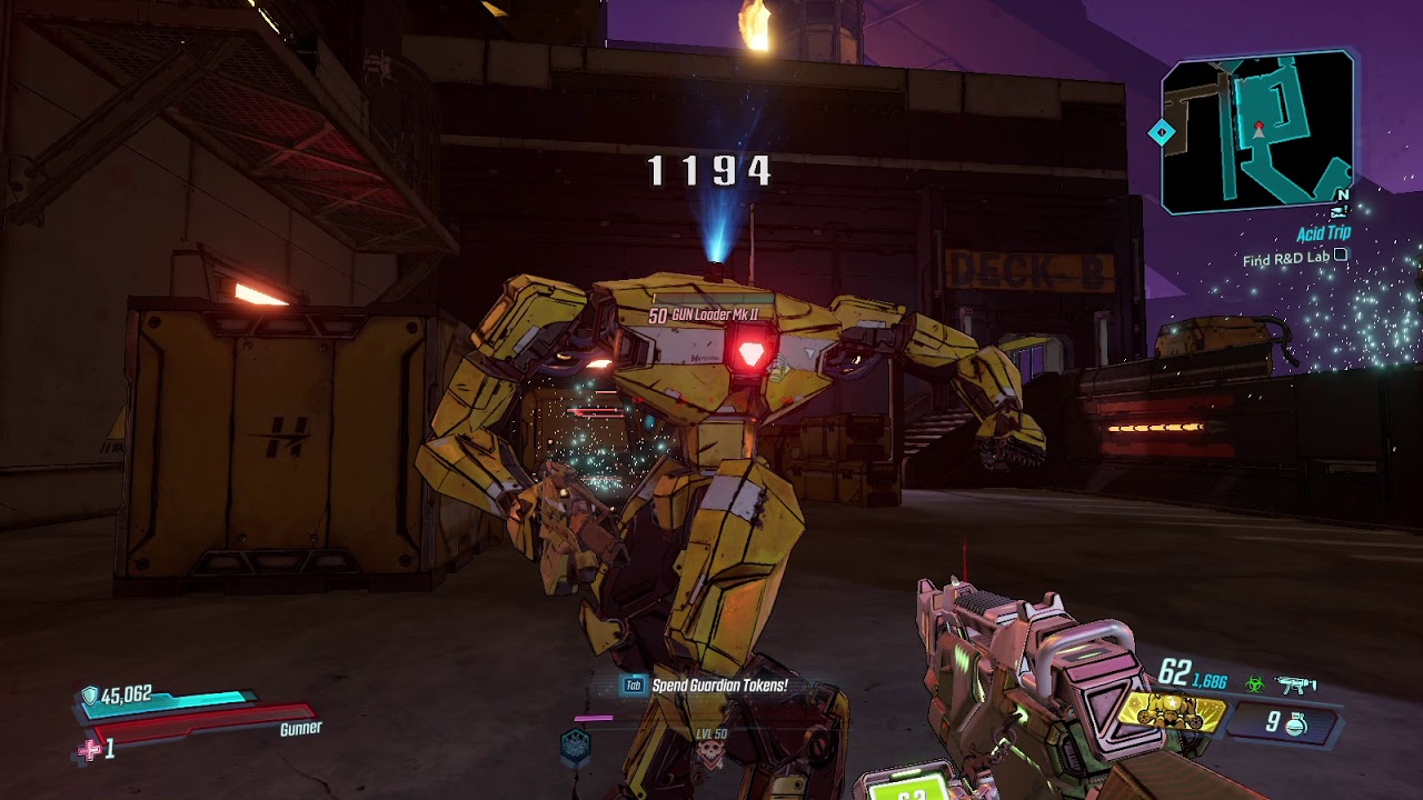 Borderlands 3 Fighting Loader prototypes - YouTube