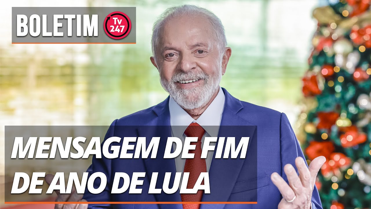 Mensagem de fim de ano de Lula - YouTube
