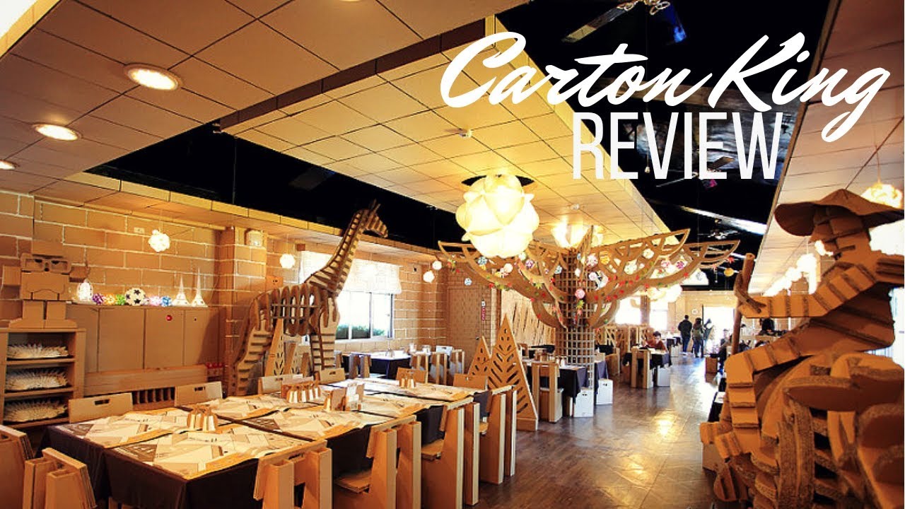 Carton King (Cardboard Theme Restaurant) Review - Cing Jing Farm ...