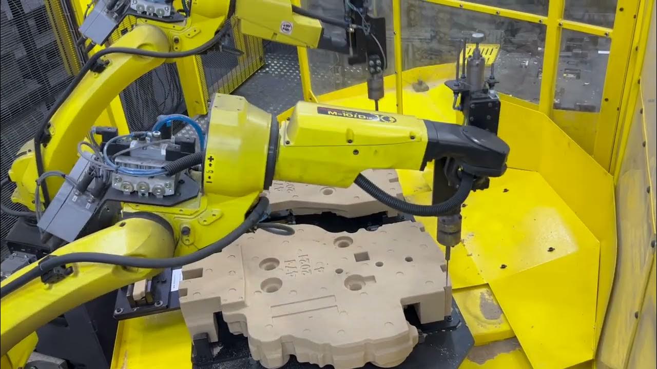 Atlantis Foundries increases automation processing of core handling and assembly with Fanuc ...