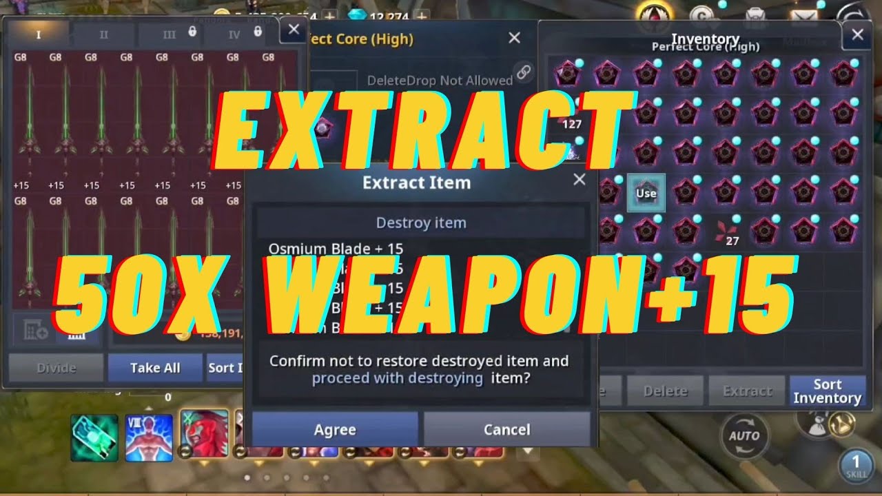 Cabal Mobile Return Of Action Extract Weapon+15, Astral Bike Blue, RW3 ...