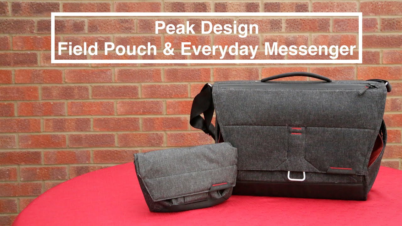 Peak Design Field Pouch and Everyday Messenger | Unboxing - YouTube