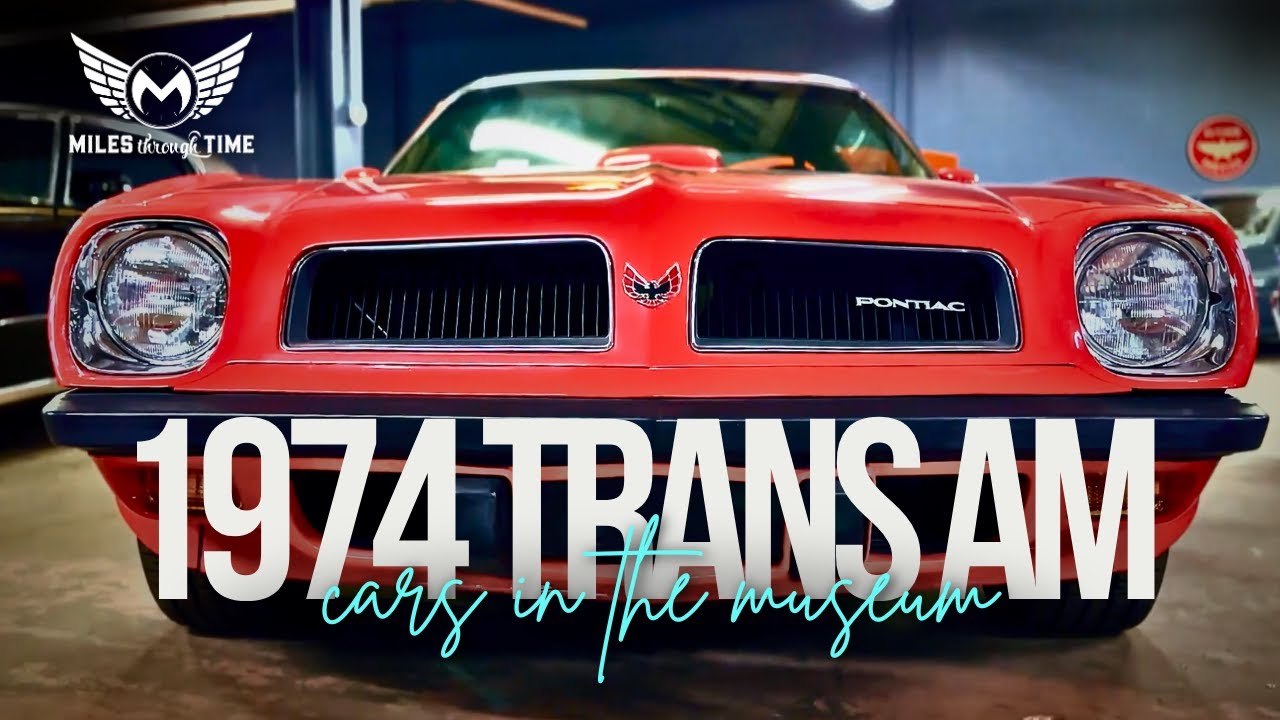 1974 Super Duty Trans Am at Miles Through Time Automotive Museum - YouTube