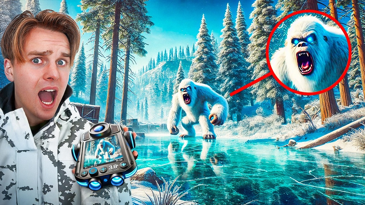 BIG FOOT YETI Found in Our BACKYARD! REAL Terrifying Discovery SHOCKS ...