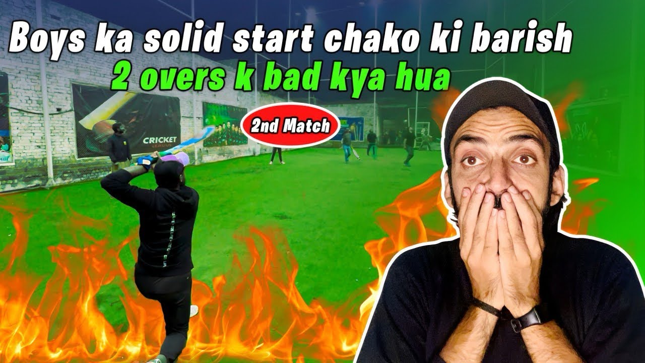Boys ka solid start 🔥 | 2 Overs k bad kya hua 😱 | Indoor Cricket 🏏 ...