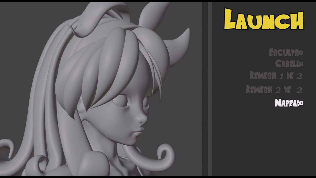 Launch Dragon Ball Fanart - Blender 4 - Part 5: UV Mapping ...