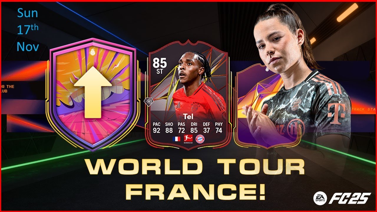 FC25 | World Tour Tel - Track Stars Oberdorf - New Hero Upgrade ...
