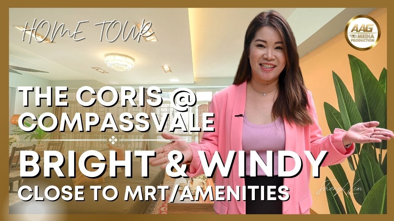 Singapore HDB Property Home Tour - The Coris Compassvale | 4-room ...