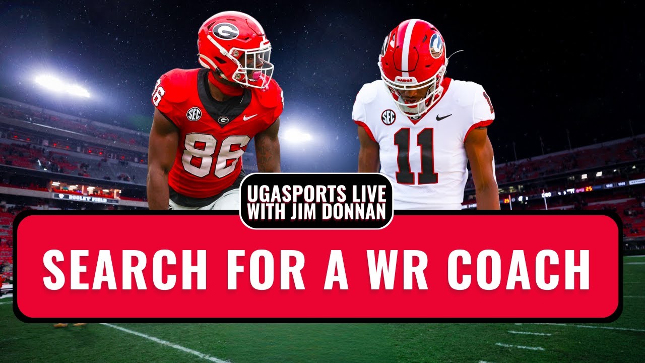 UGASports LIVE — Latest on UGA's search for a WR coach - YouTube