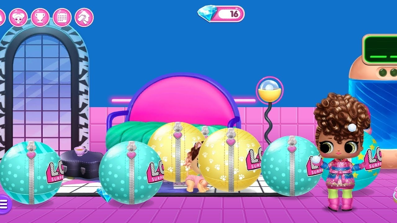 LOL Surprise disco house LOL Doll game ( Part 2 ) - YouTube