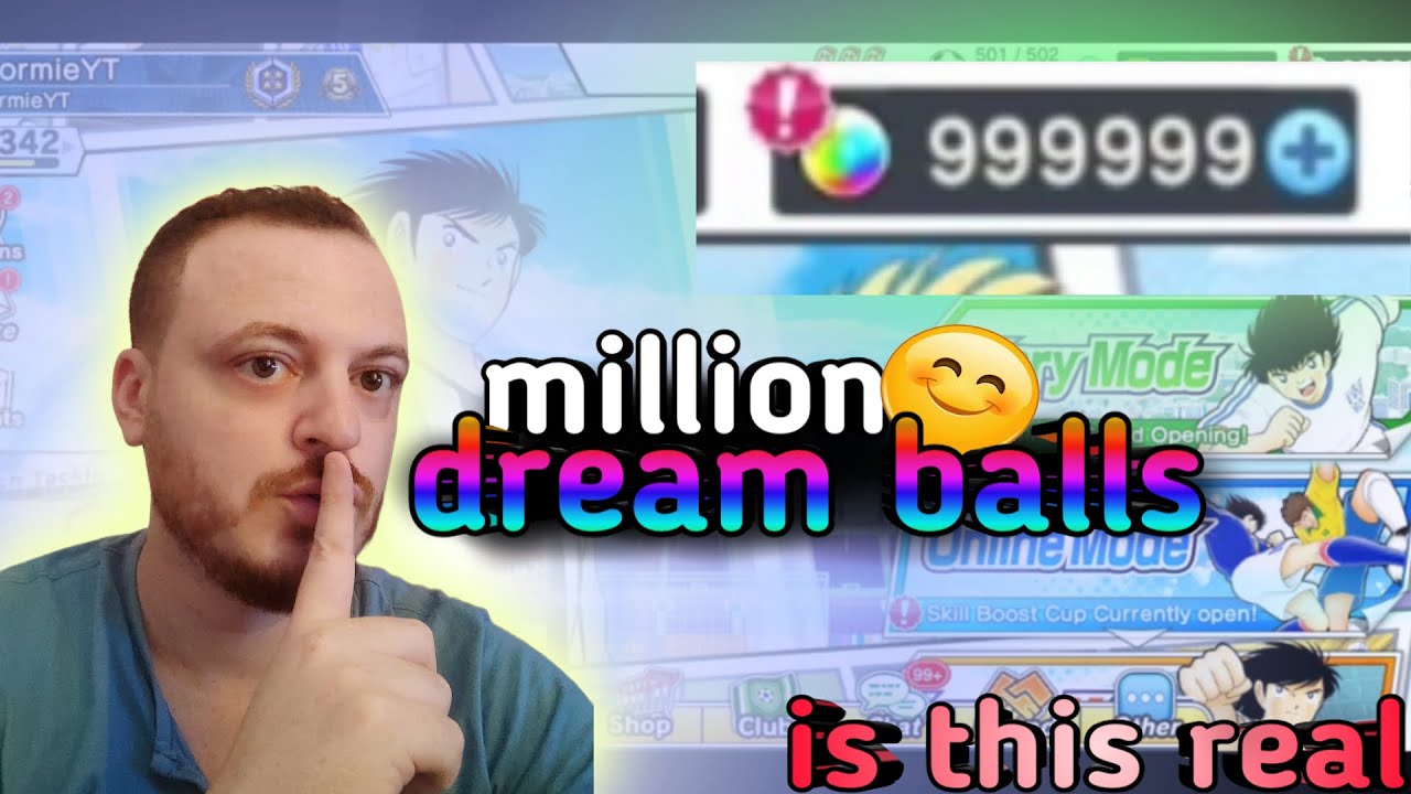 [Captain Tsubasa Dream Team] How to get million dream balls - YouTube