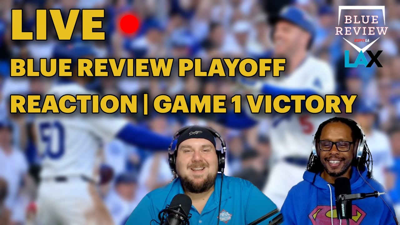 Blue Review: Game 1 Victory | Boys in Blue Pitching on Fire! | Bullpen ...