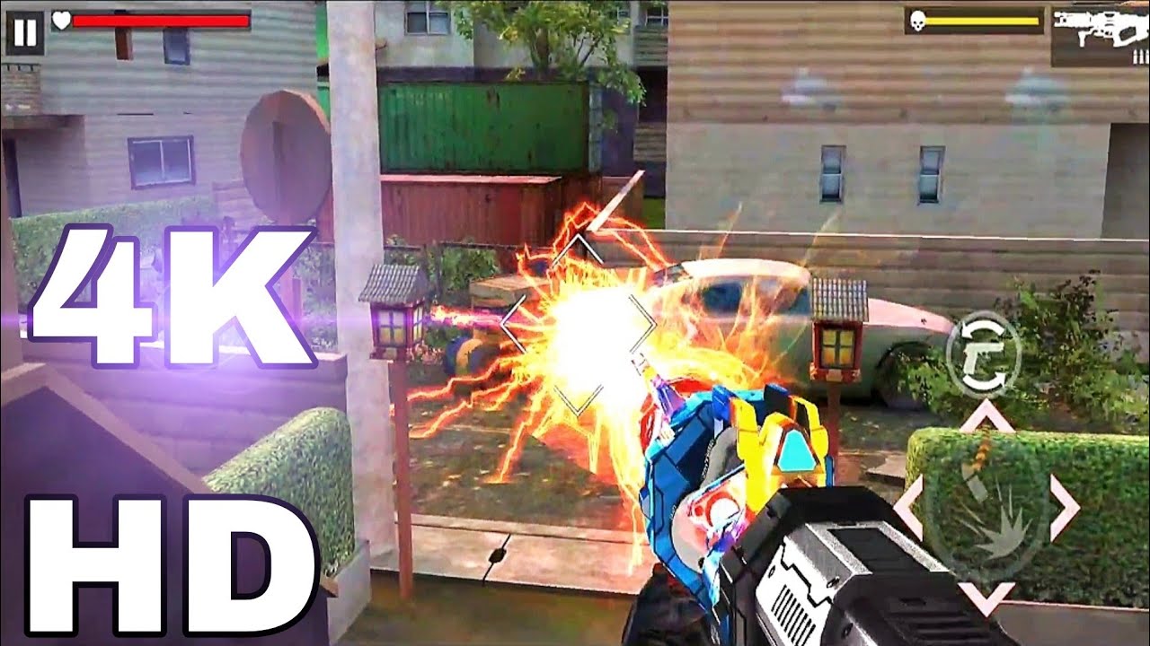Zombie Fire 3D Offline Game | Transformation Broken Thor Super Gun ...