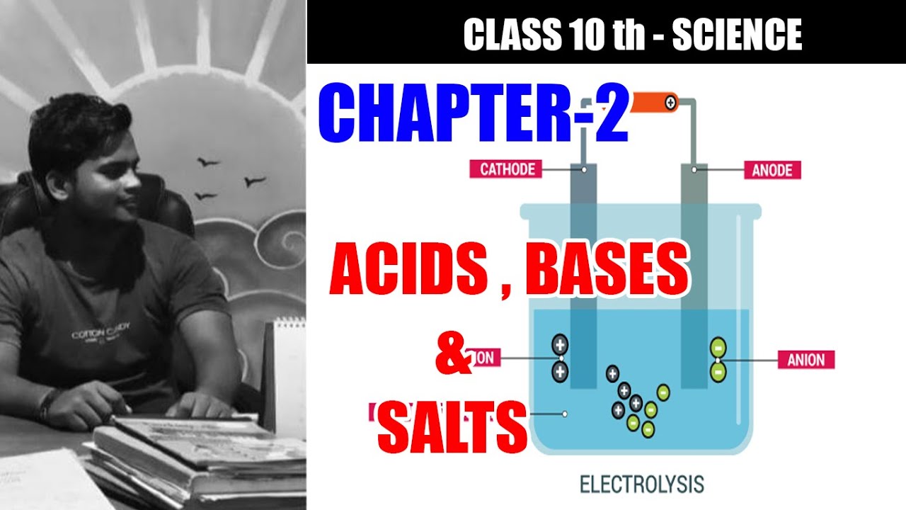 #06 CHLORO - ALKALI PROCESS || CLASS 10 || ELECTROLYSIS OF NaCl ...