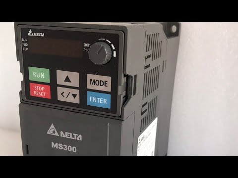 DELTA VFD MS300 PARAMETER SETTING - YouTube