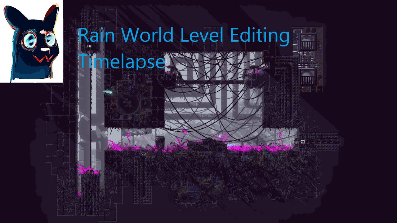 Rain world Level Editing Time-lapse 1 - YouTube