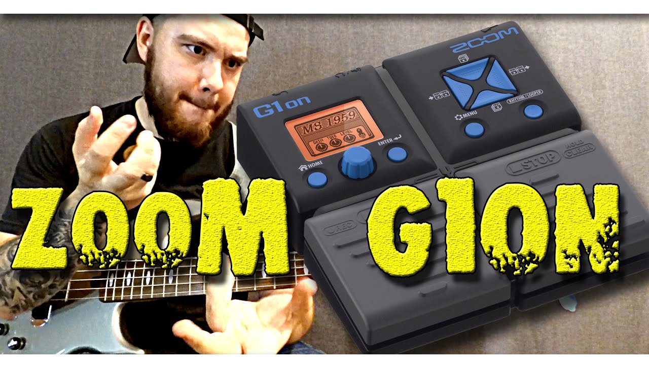 Zoom G1on Metal - YouTube