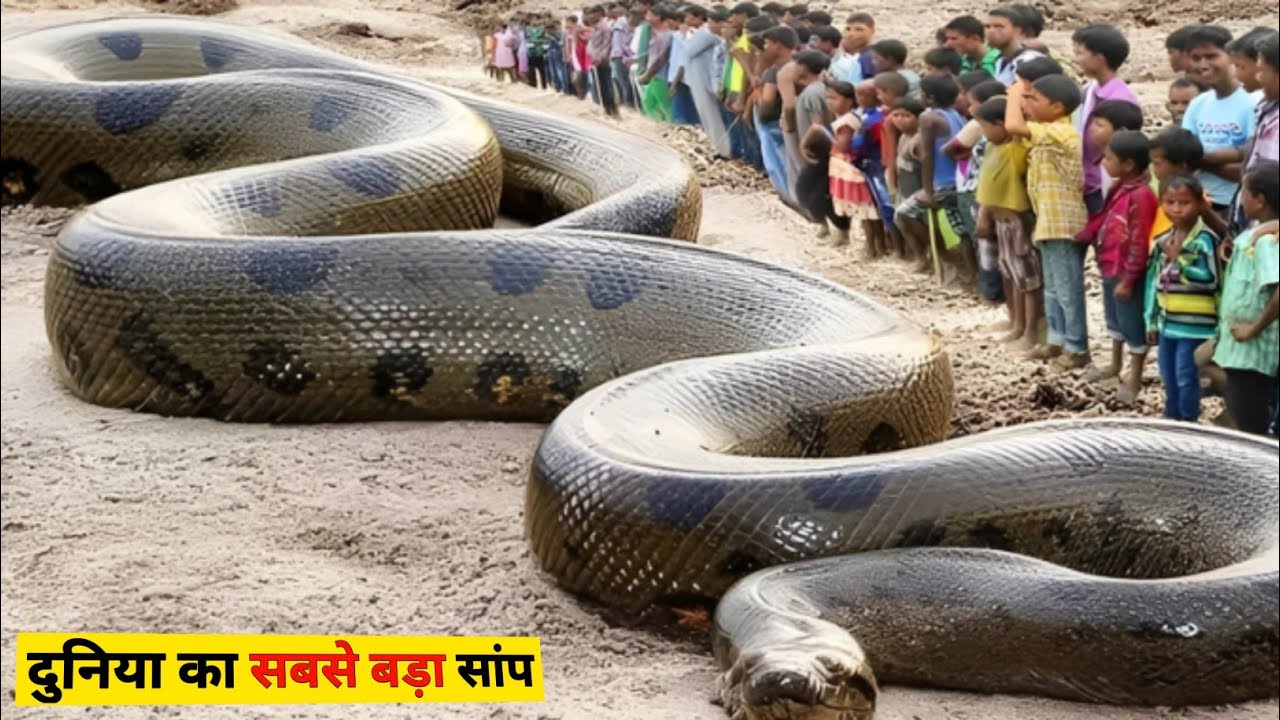 दुनिया के 10 सबसे बड़े सांप || world most largest snake || Biggest ...
