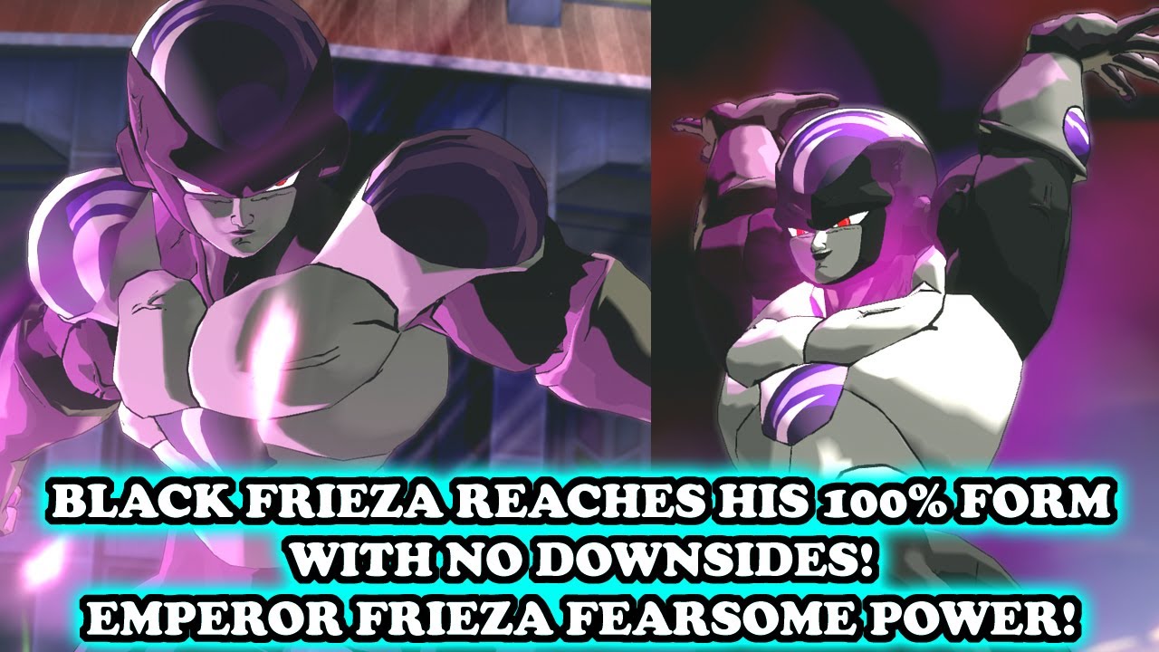 BLACK FRIEZA UNLOCKS HIS 100% FULL POWER FORM! Emperor Of Evil At His ...