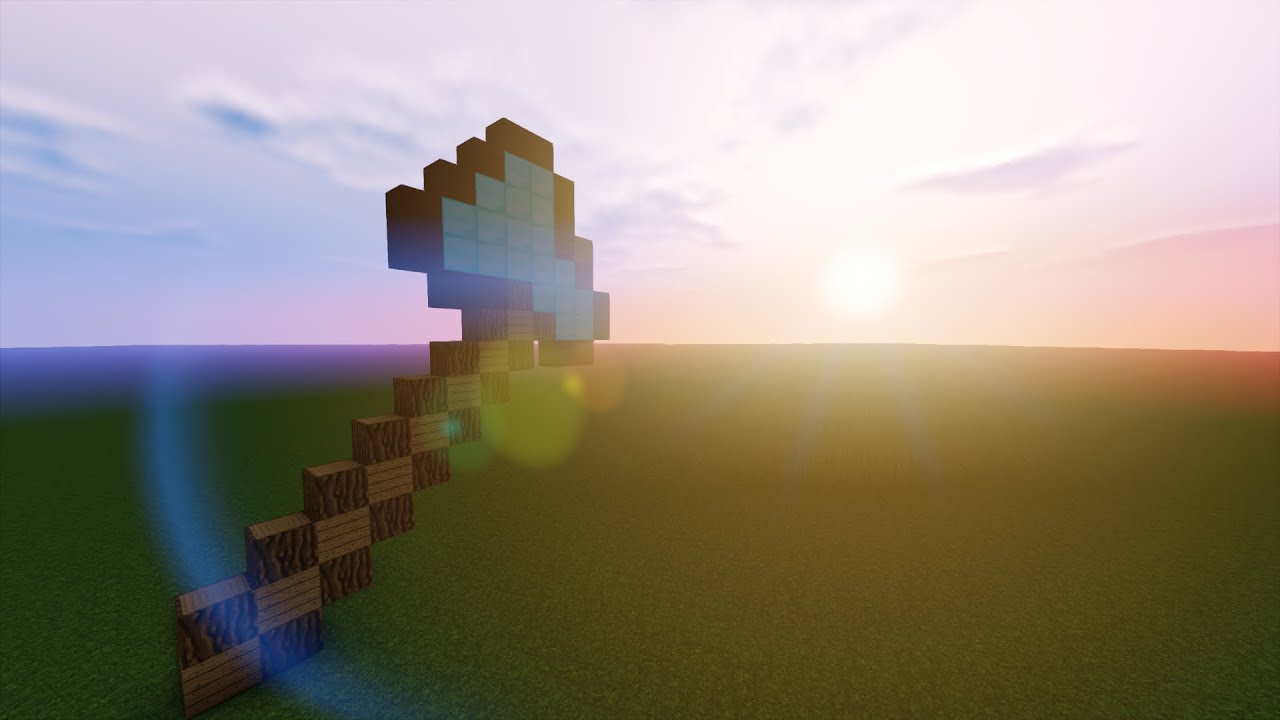 Ascia Di Diamante Incantata Di Minecraft