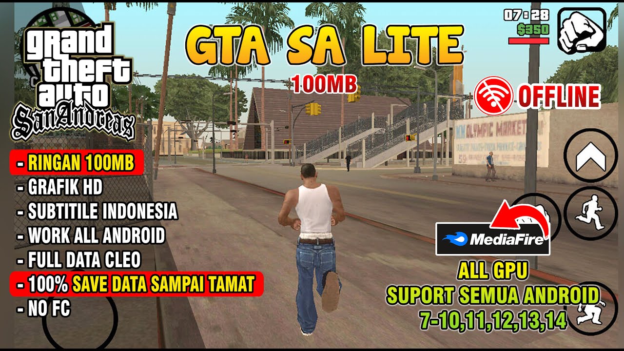 Game GTA SA Lite android Original Terbaru - Offline - YouTube