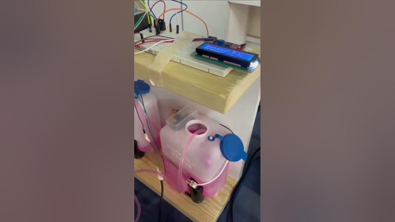 PID water tank level control (drainage only) - YouTube