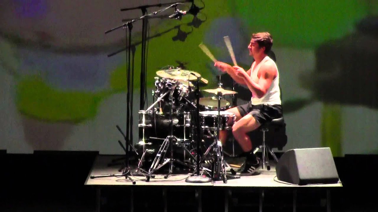 NSB Counselor Angelo Cedeno Kills it on the DRUMS!!! - YouTube