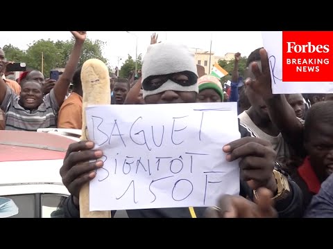WATCH: Coup Supporters Stage Demonstrations In Niger's Capitol Niamey