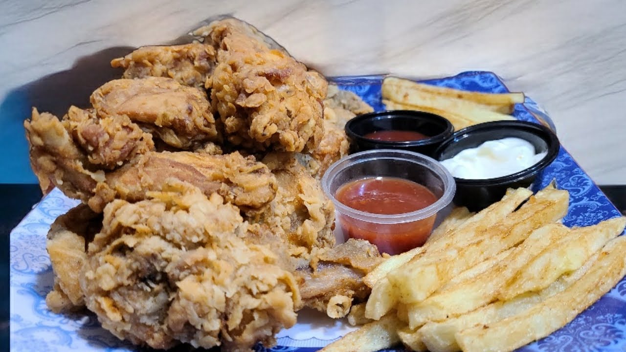 Crunchy Crispy Juicy Pakistani style fried Chicken recipe 🍗🍟😁 by Hina's ...