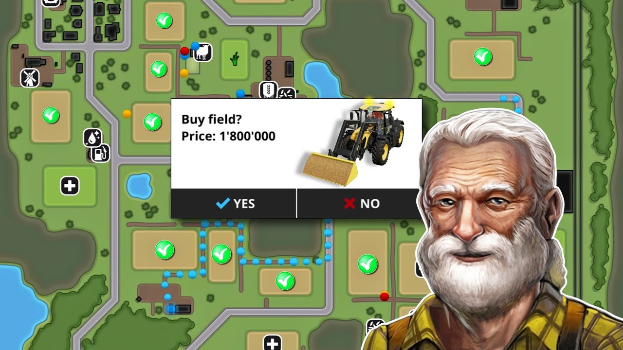 Fs 16 Purchase All Field ! Fs16 Unlimited Money Gameplay | Farming ...