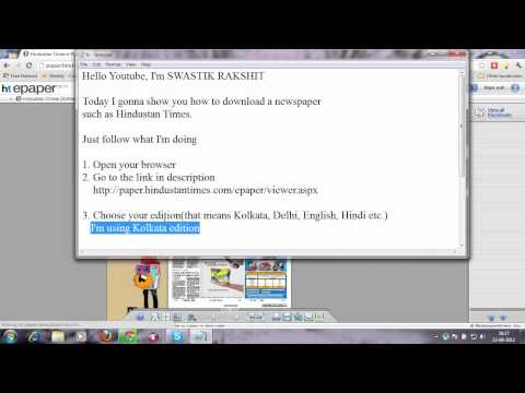 HOW TO DOWNLOAD A ePAPER