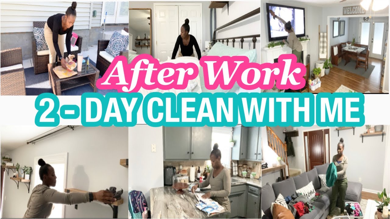 2-DAY AFTER WORK EXTREME CLEAN WITH ME + 2K GIVEAWAY/MINDFULLY MAYA ...