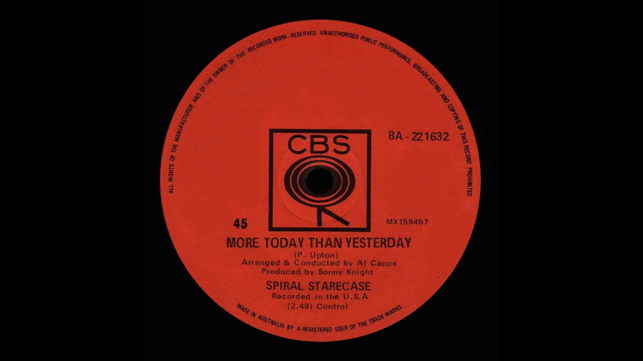 More Today Than Yesterday – Spiral Starecase (Stereo) - YouTube