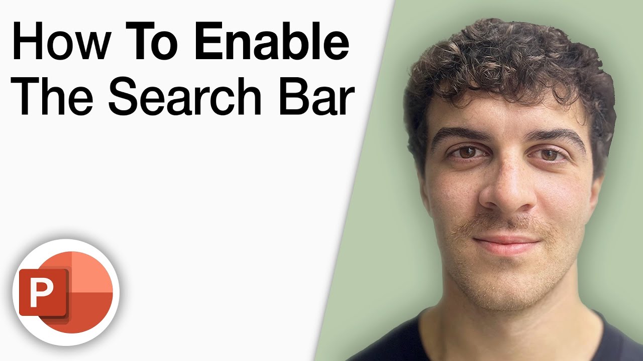 How To Enable the Search Bar in Powerpoint [2025 Full Guide] - YouTube