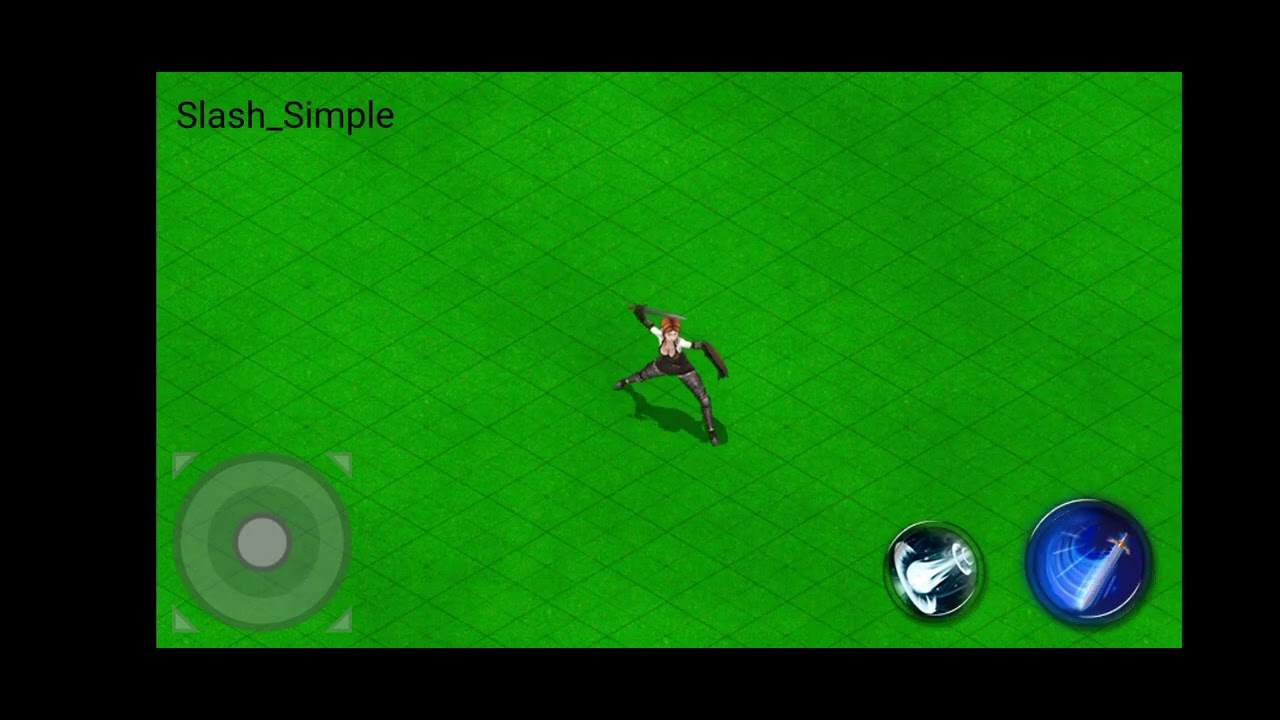 Testing isometric 2D sprite character on mobile - YouTube