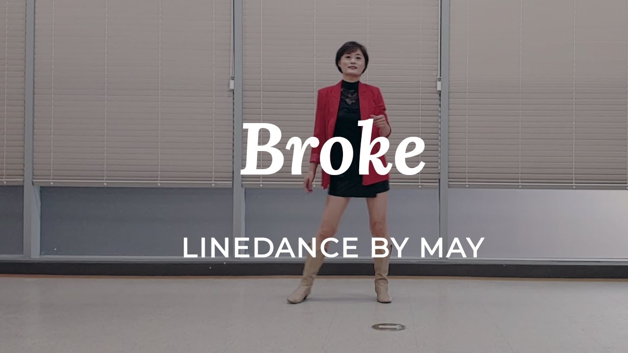 Broke Line Dance (Beginner: Michelle Wright ) Demo - YouTube