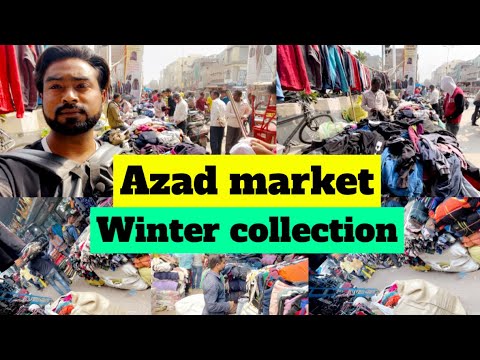 Azad market export surplus retail market | winter collection 🔥 ...