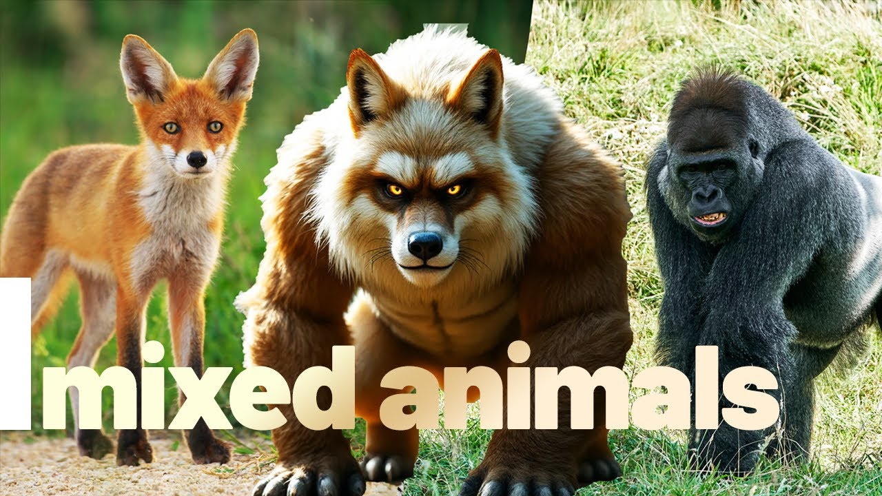 Mixed Animals - Funny Animal Video Hybrid Animals - YouTube