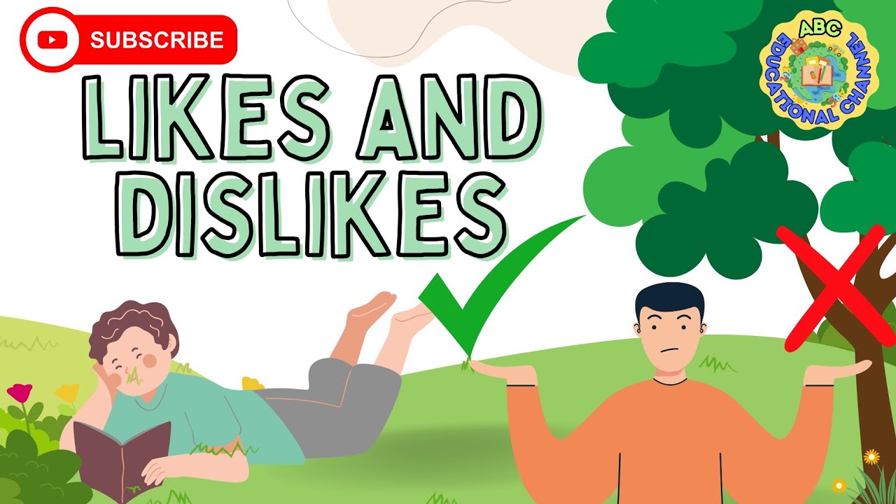 Likes and Dislikes | English Grammar | English Vocabulary | Grammar ...