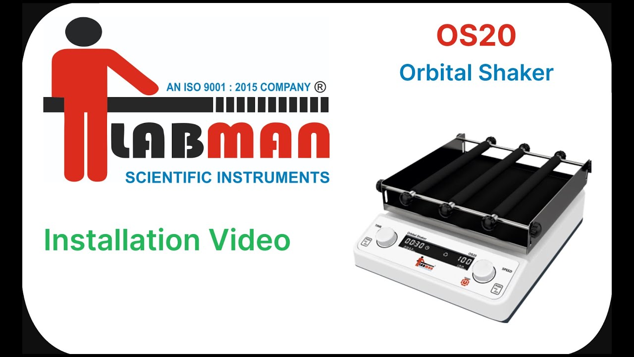 OS20 - Installation Video for Orbital Shaker - YouTube