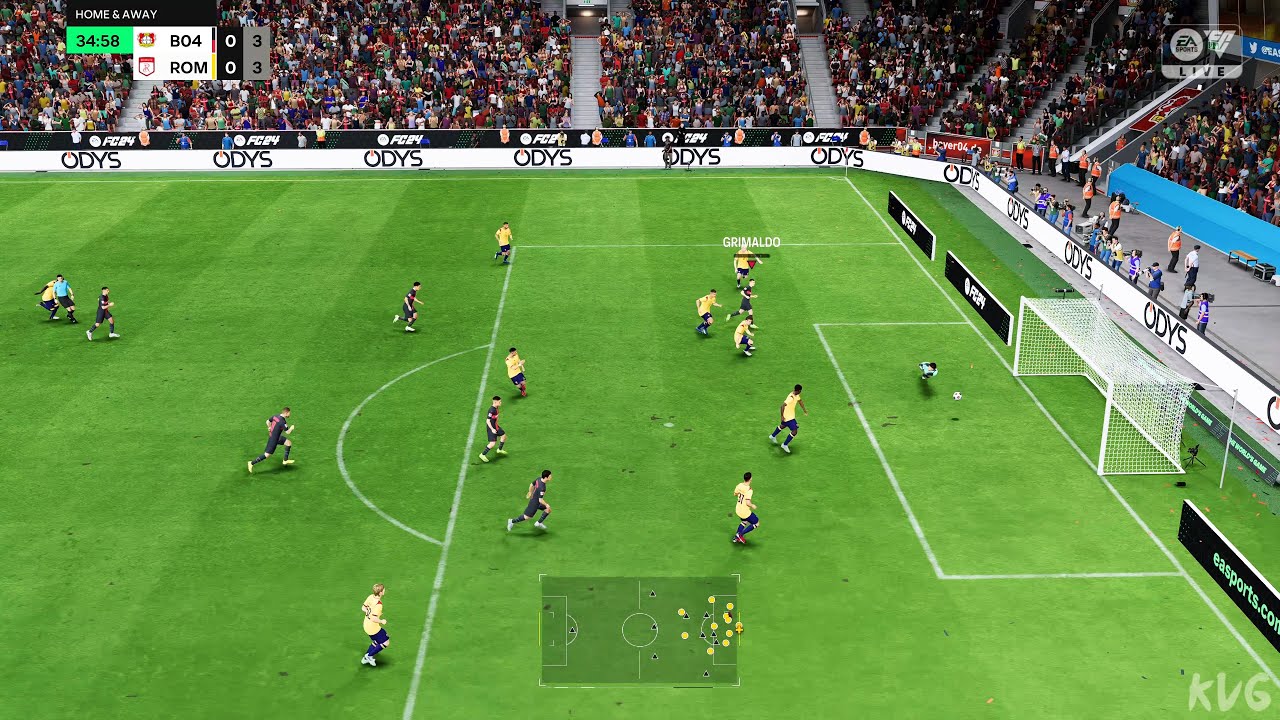 EA SPORTS FC 24 - Bayer 04 Leverkusen vs AS Roma - Gameplay (PS5 UHD ...