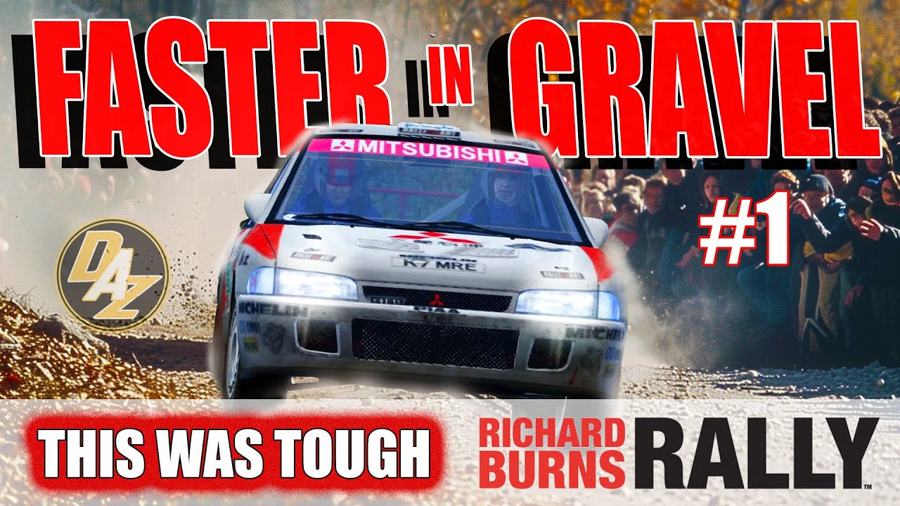 RBR Faster in Gravel #1 | Richard Burns Rally | Rally Sim Fans 2024 ...