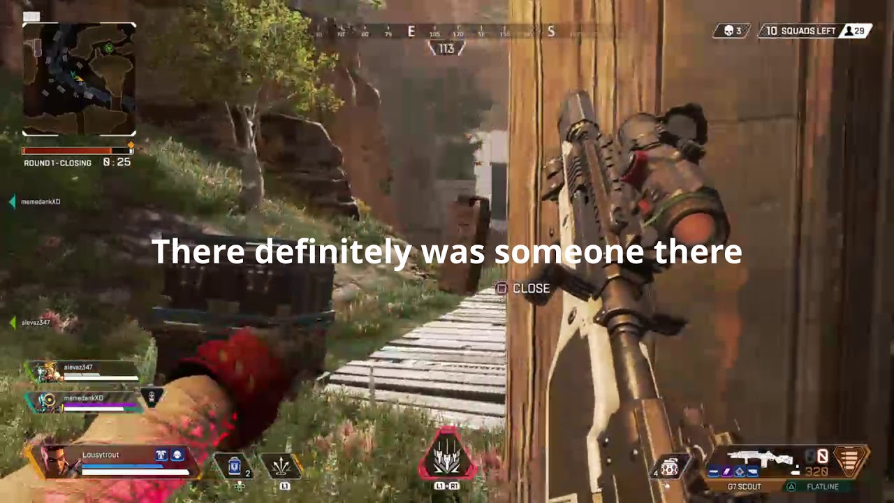 What was he shooting at?!?!?!?!?!? Apex Legends Gameplay - YouTube
