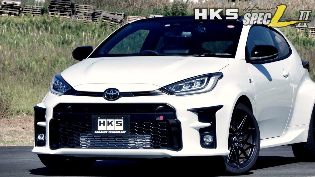 TOYOTA GR YARIS 4BA-GXPA16 G16E-GTS HKS Hi-Power Spec-LⅡ - YouTube